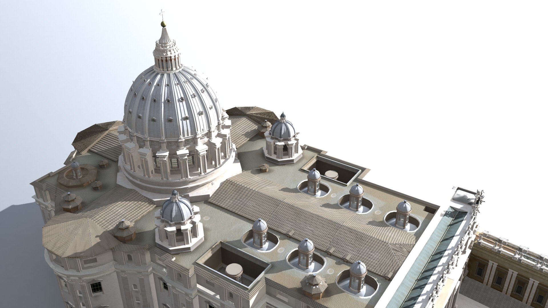 3d Model Basilica Peter