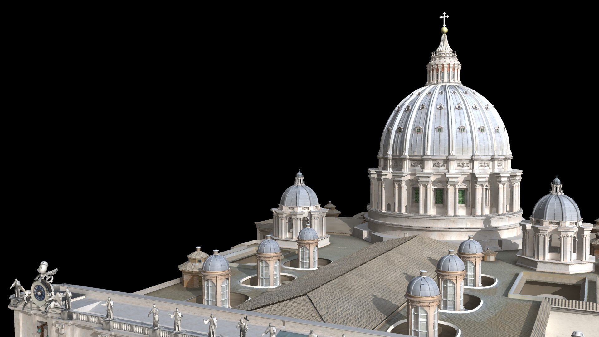 3d Model Basilica Peter