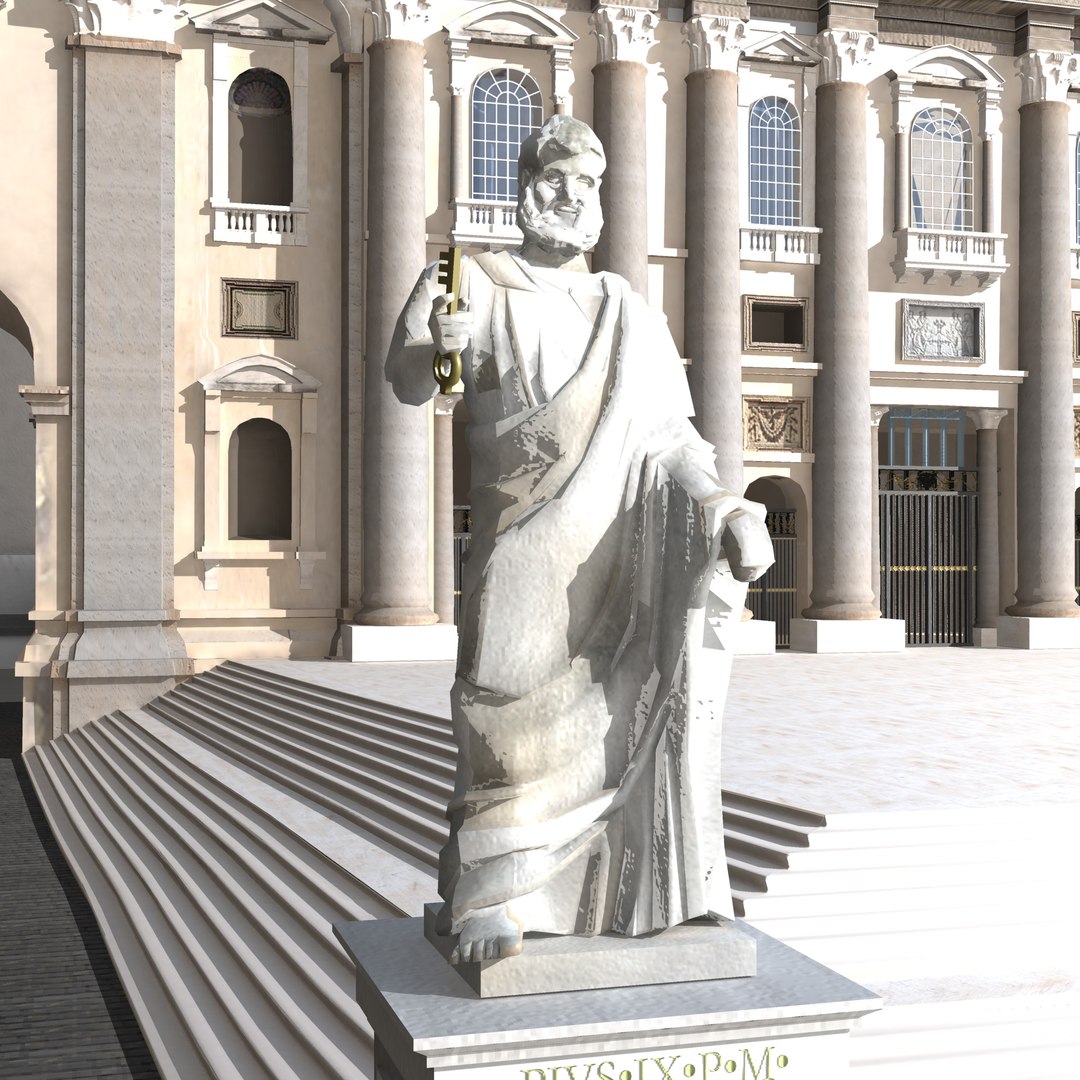 3d Model Basilica Peter