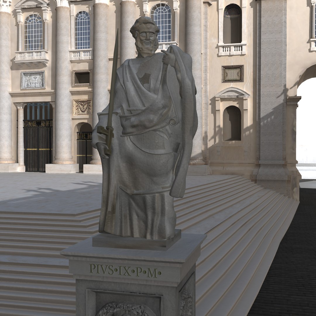 3d Model Basilica Peter