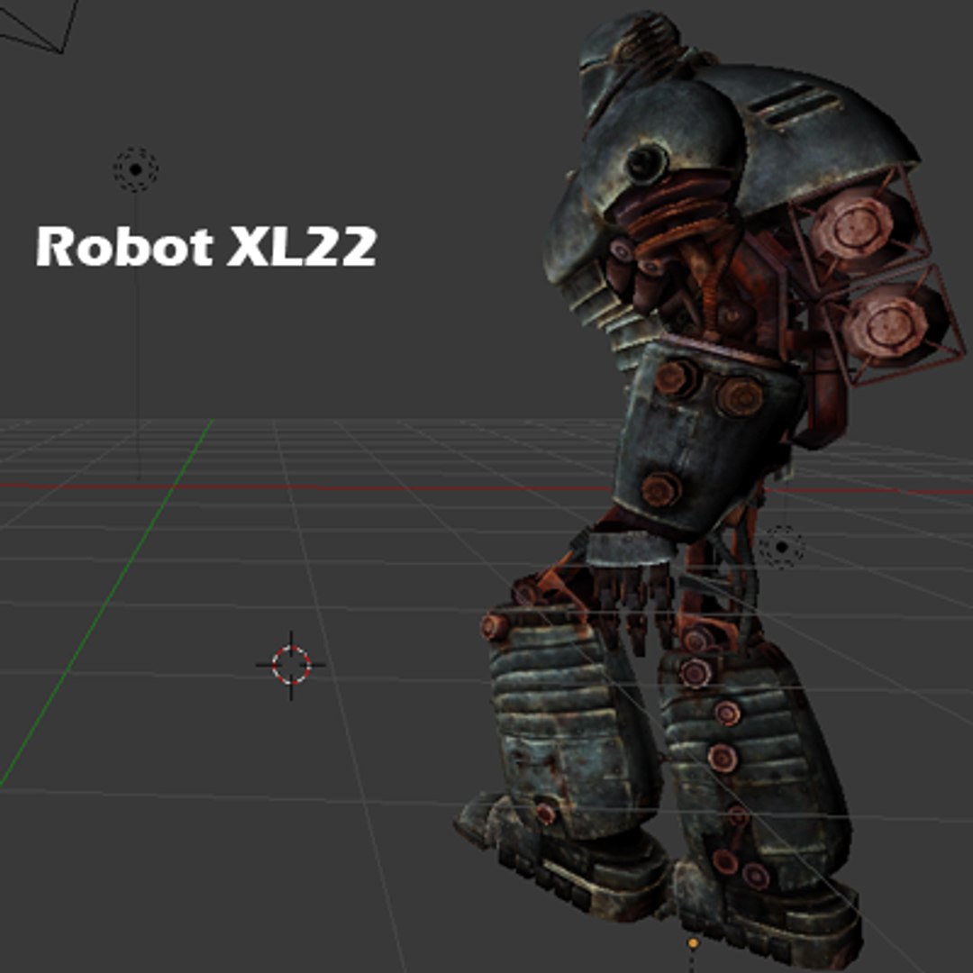 3d Robots Xl22 Model