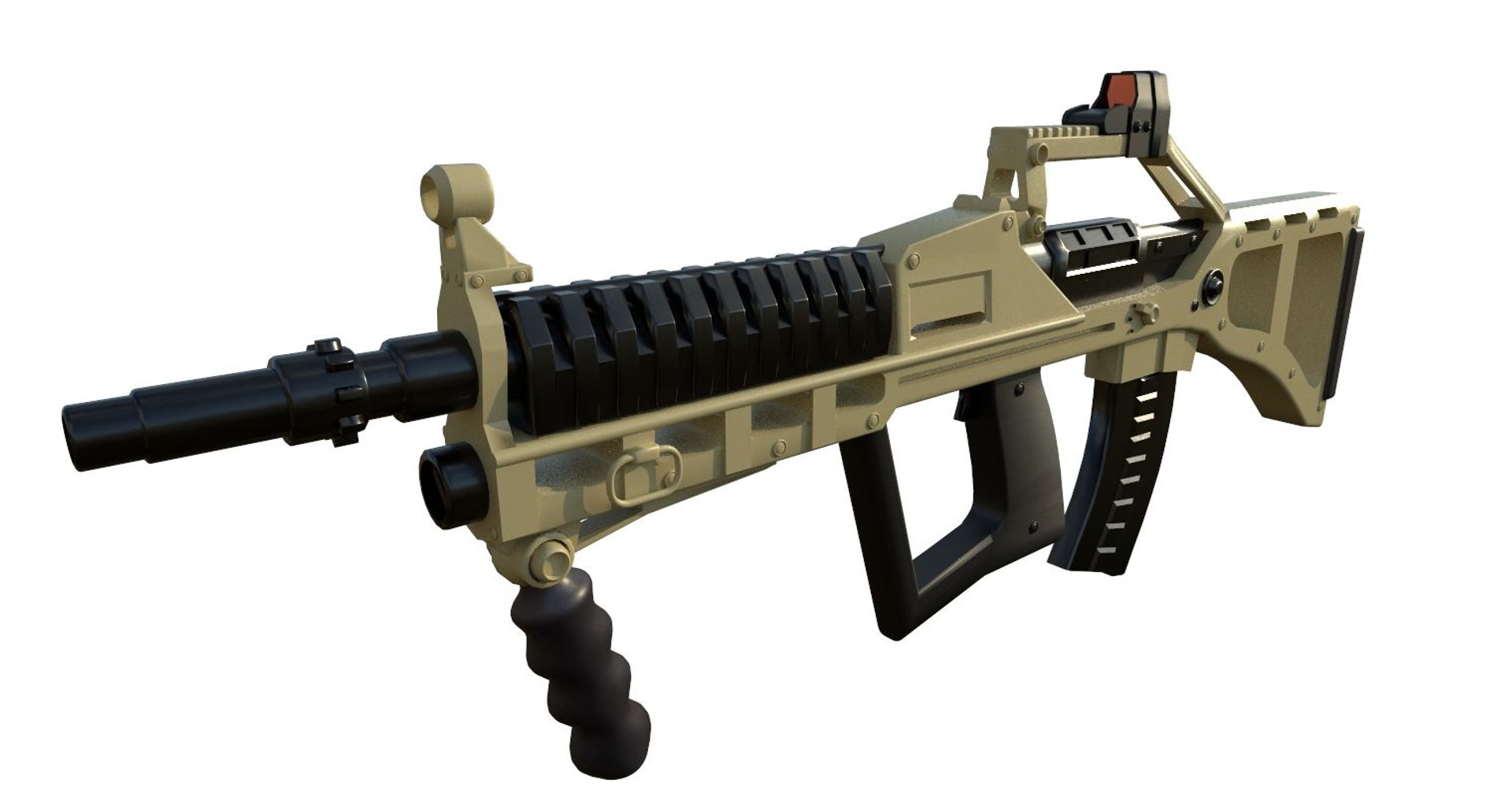 3D model tactical rifle - TurboSquid 1229004