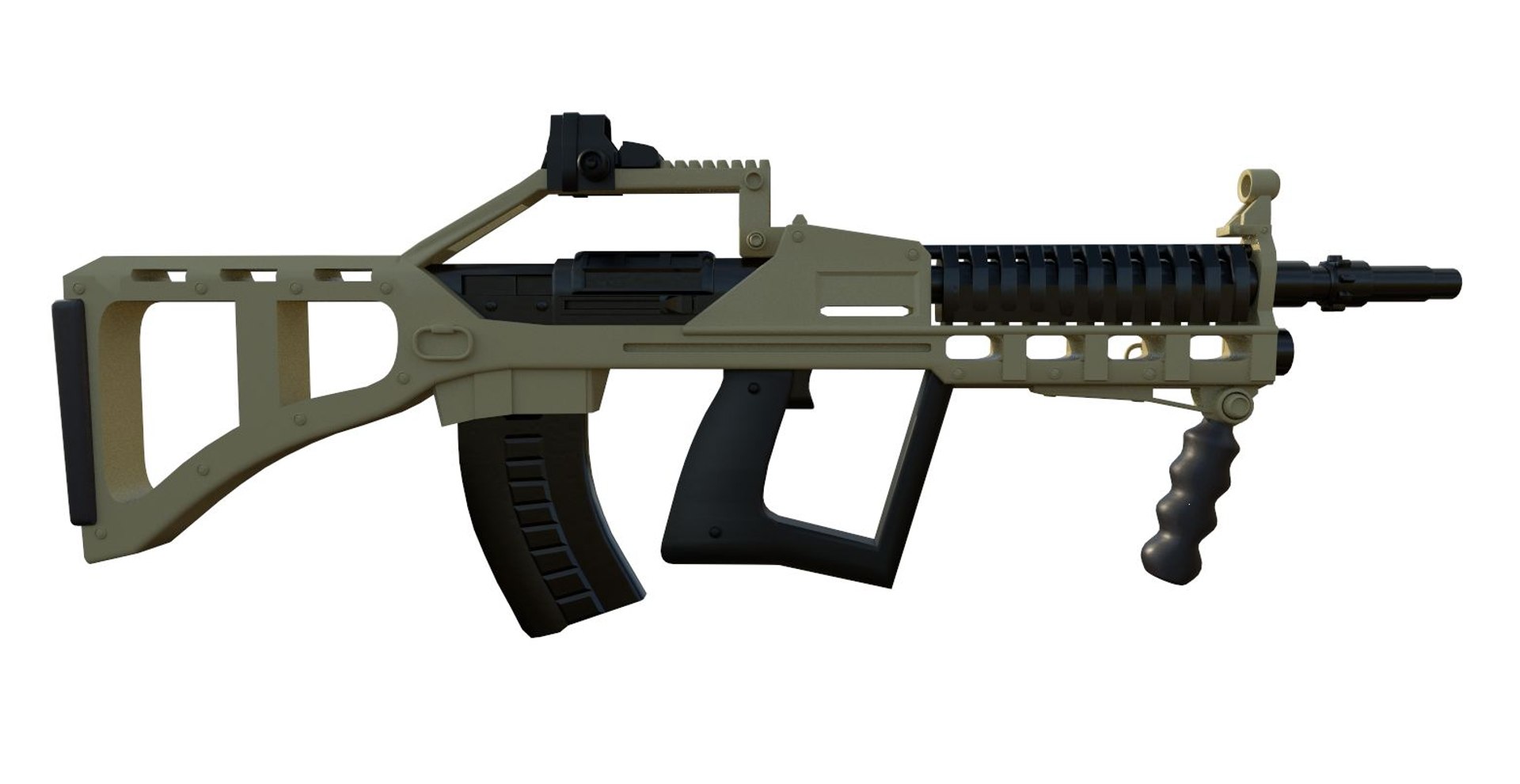 3D model tactical rifle - TurboSquid 1229004