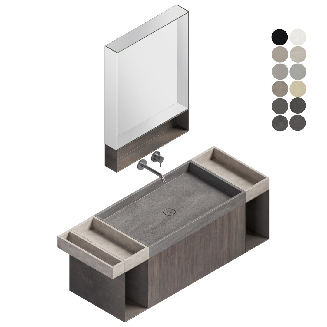 Rexa Design Compact Living 130 Set 3 3D - TurboSquid 2185760