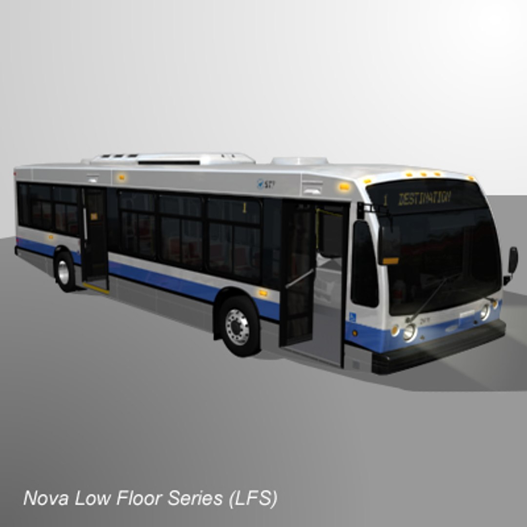 Nova Lfs City Bus 3ds