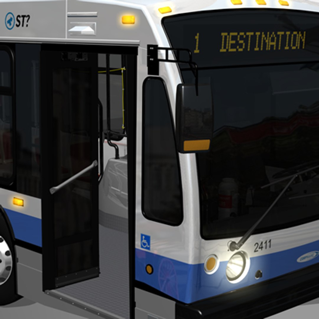 Nova Lfs City Bus 3ds
