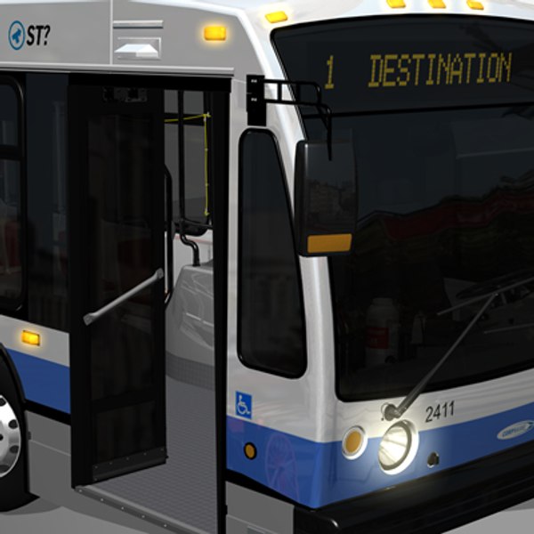 nova lfs city bus 3ds