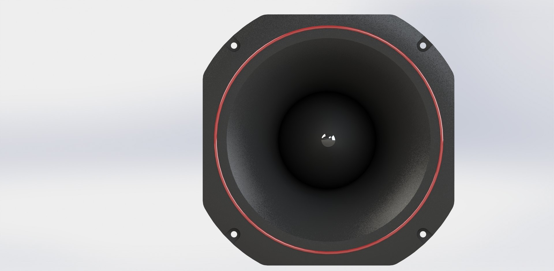 3D Tweeter Speaker 180mm - TurboSquid 1234171