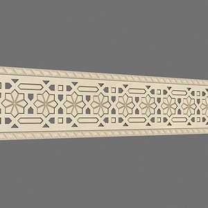 Classic Islamic Cornice 006 3D - TurboSquid 2087648