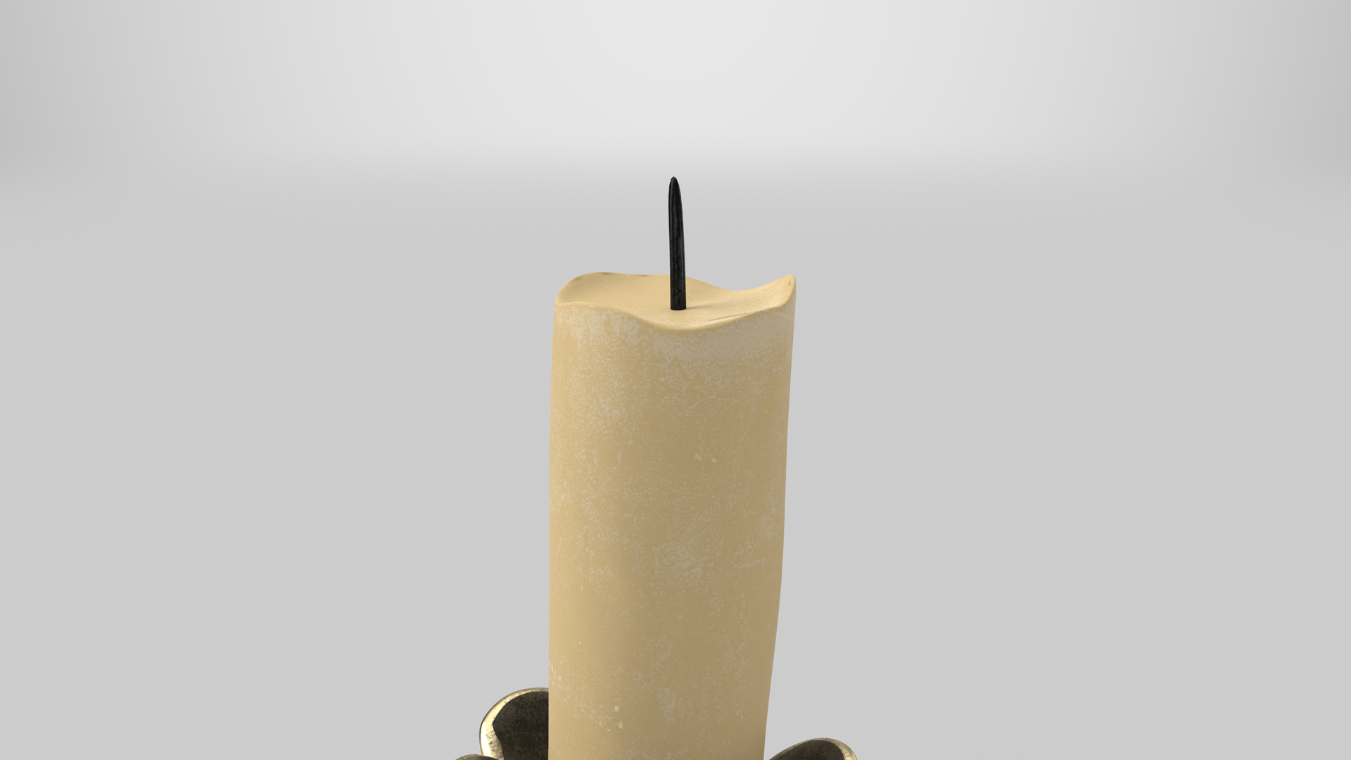 3D candlestick candle model - TurboSquid 1490235