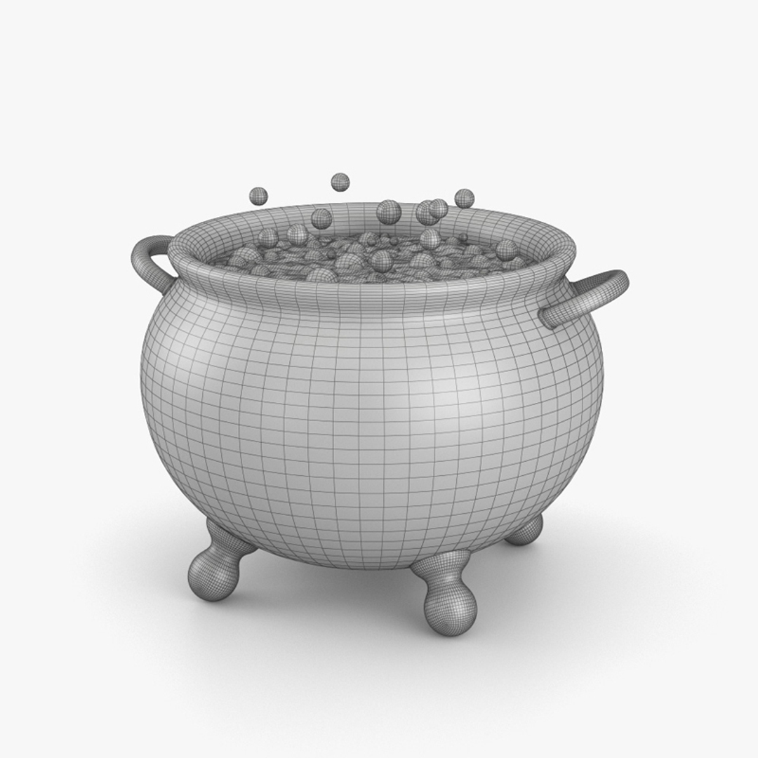 3D Cauldron model - TurboSquid 1741483