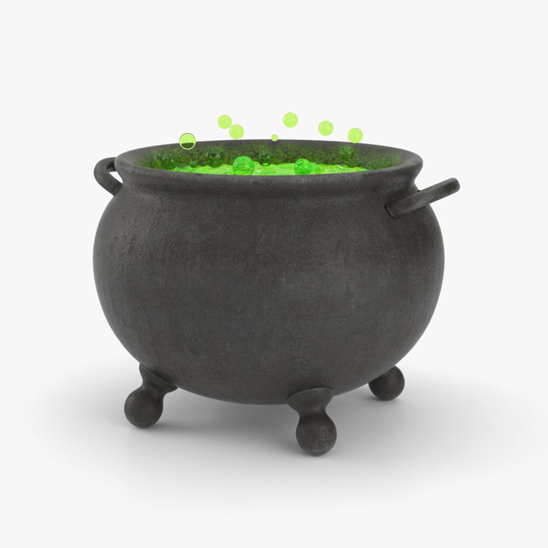 3D Cauldron model - TurboSquid 1741483