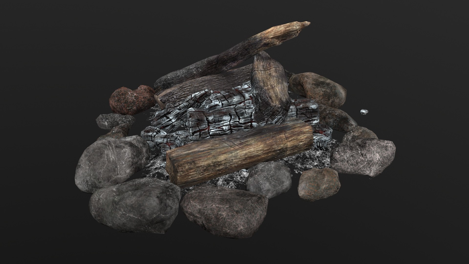 3D Bonfire Model - TurboSquid 1438120
