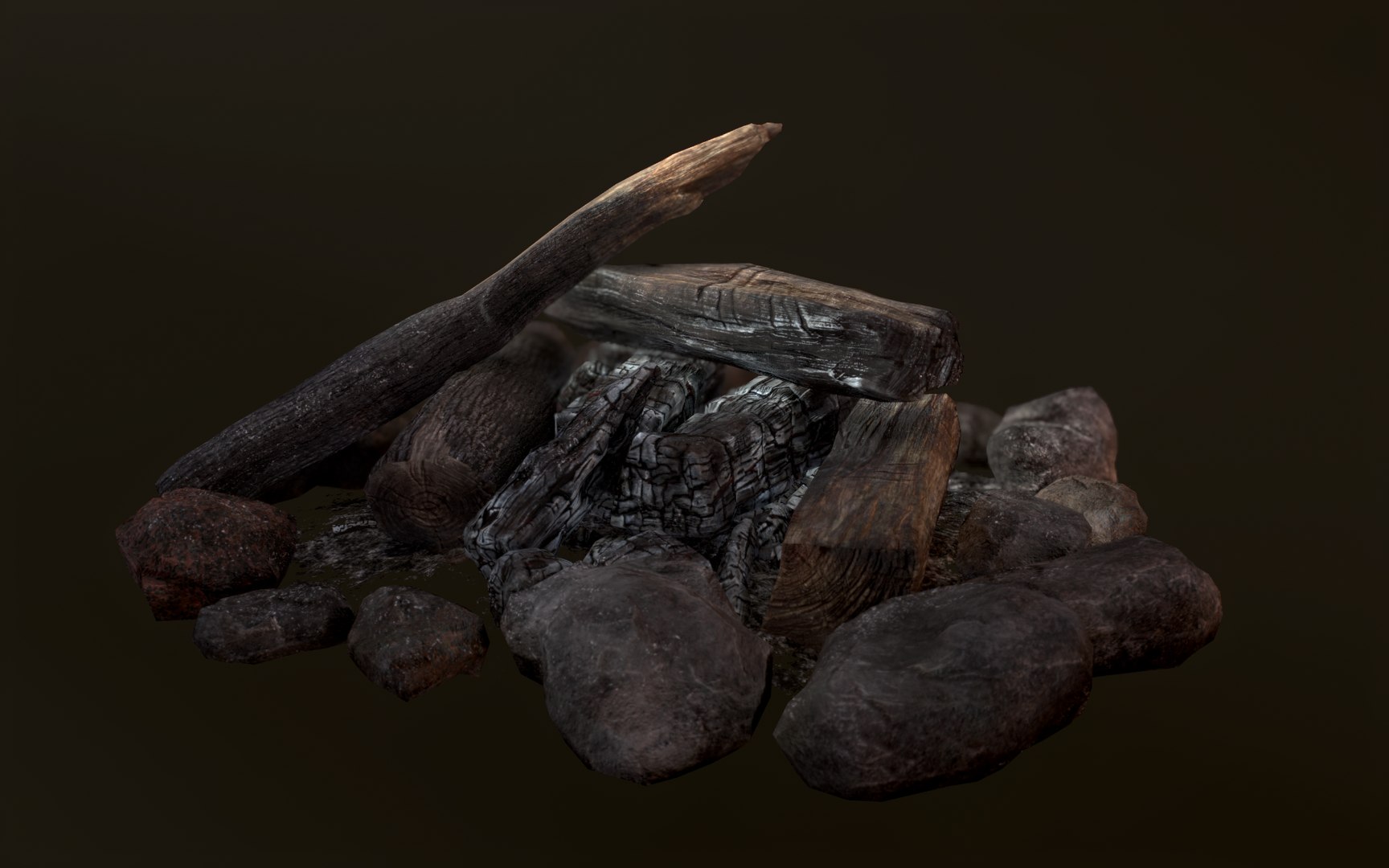 3D Bonfire Model - TurboSquid 1438120