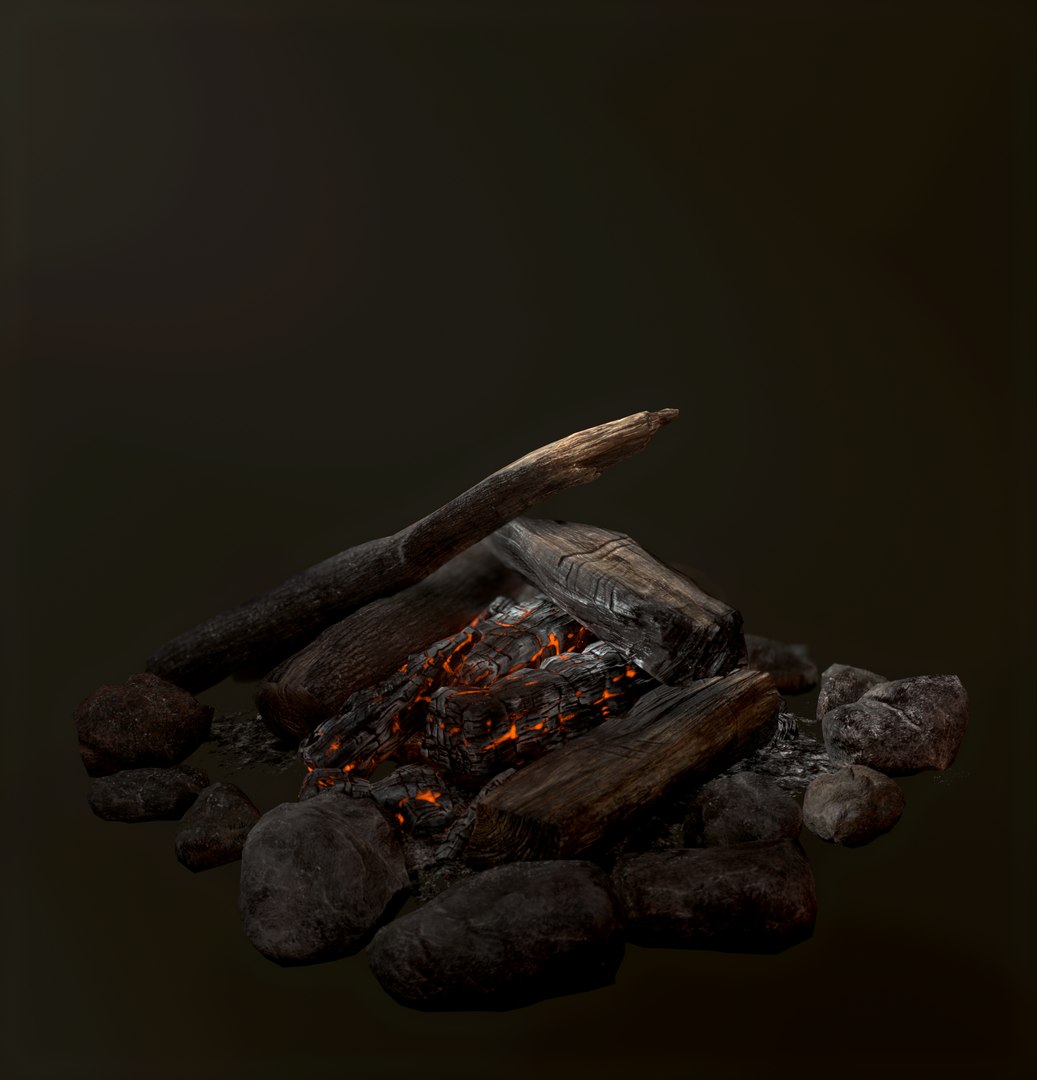 3D Bonfire Model - TurboSquid 1438120