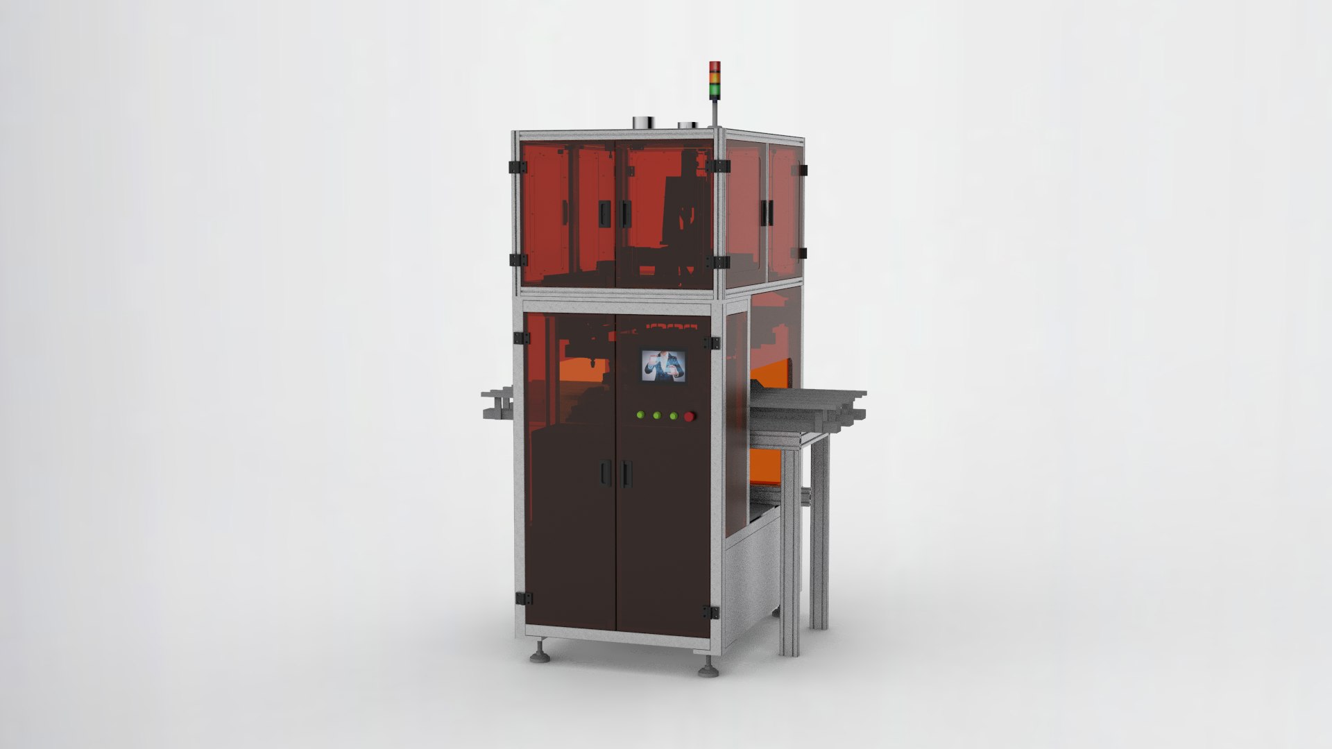 Circular Lithium Battery Cleaning Equipment 3D - TurboSquid 1962380