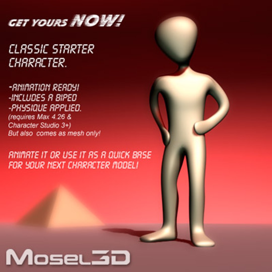 3d Model Character Combo Vol 1