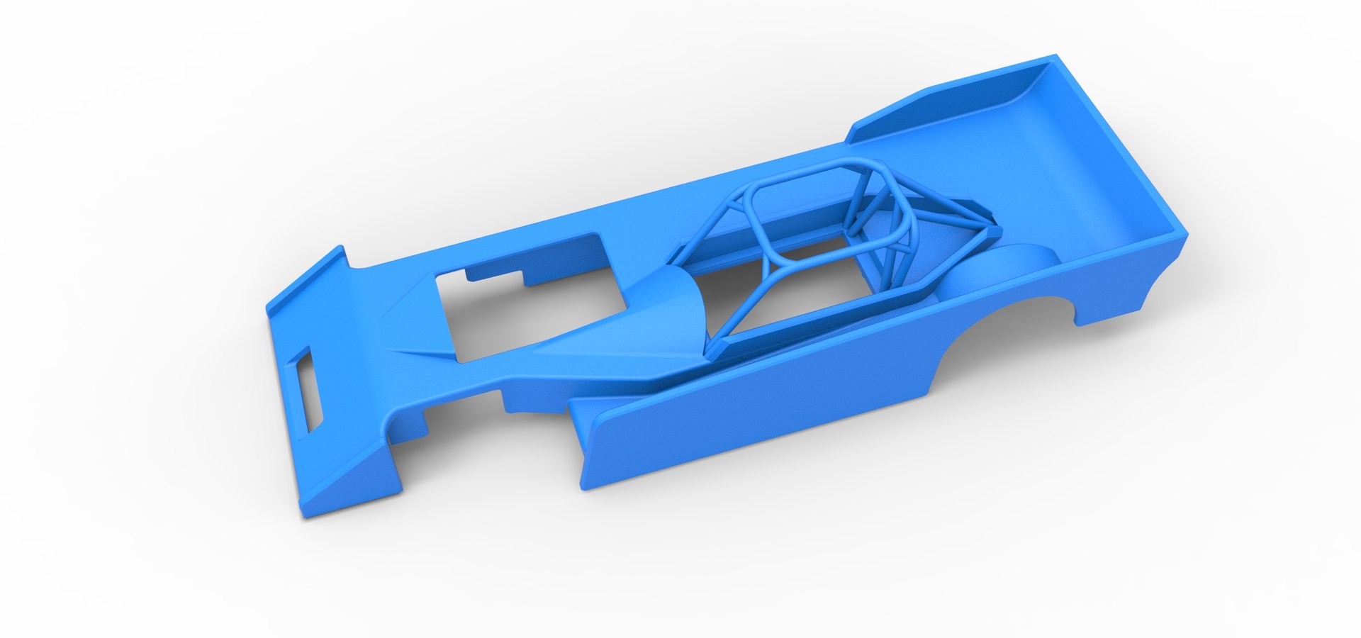 Shell Of Small Block Supermodified Race Car Scale 1 To 25 Model ...