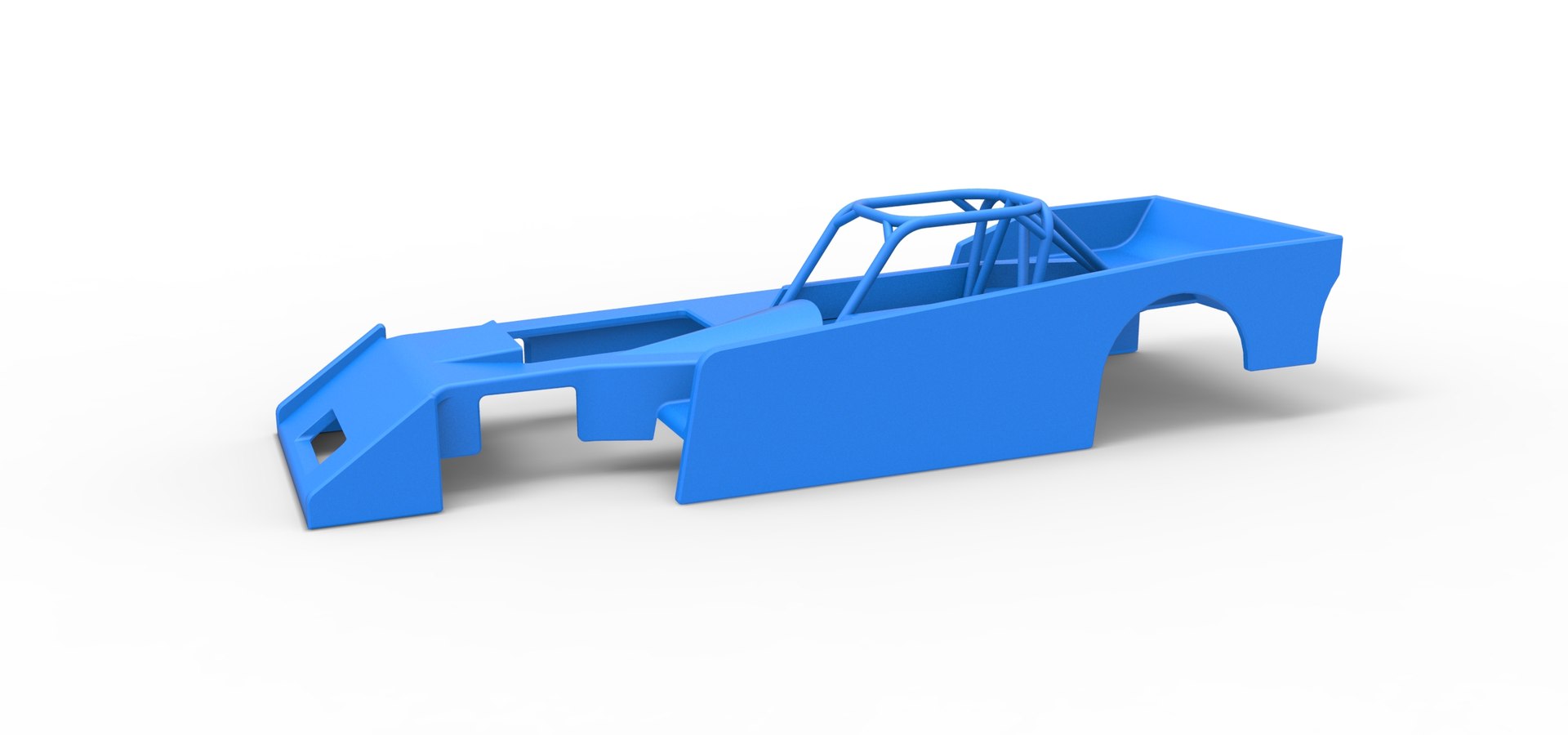 Shell Of Small Block Supermodified Race Car Scale 1 To 25 Model ...