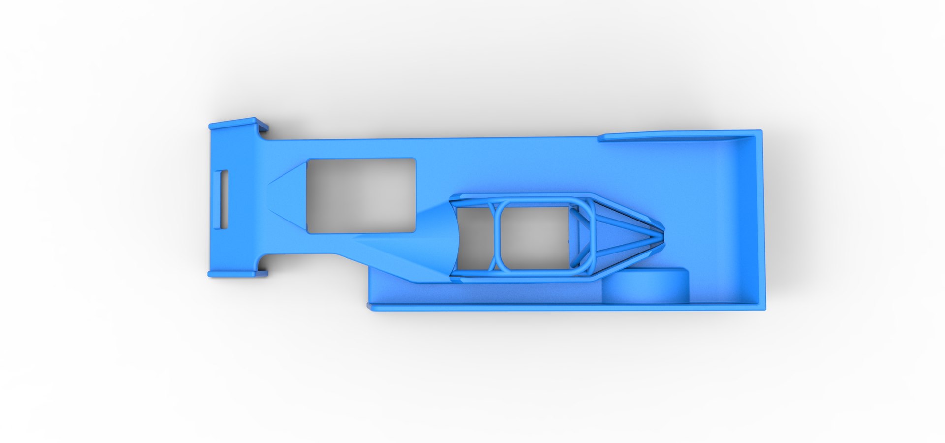 Shell Of Small Block Supermodified Race Car Scale 1 To 25 Model ...