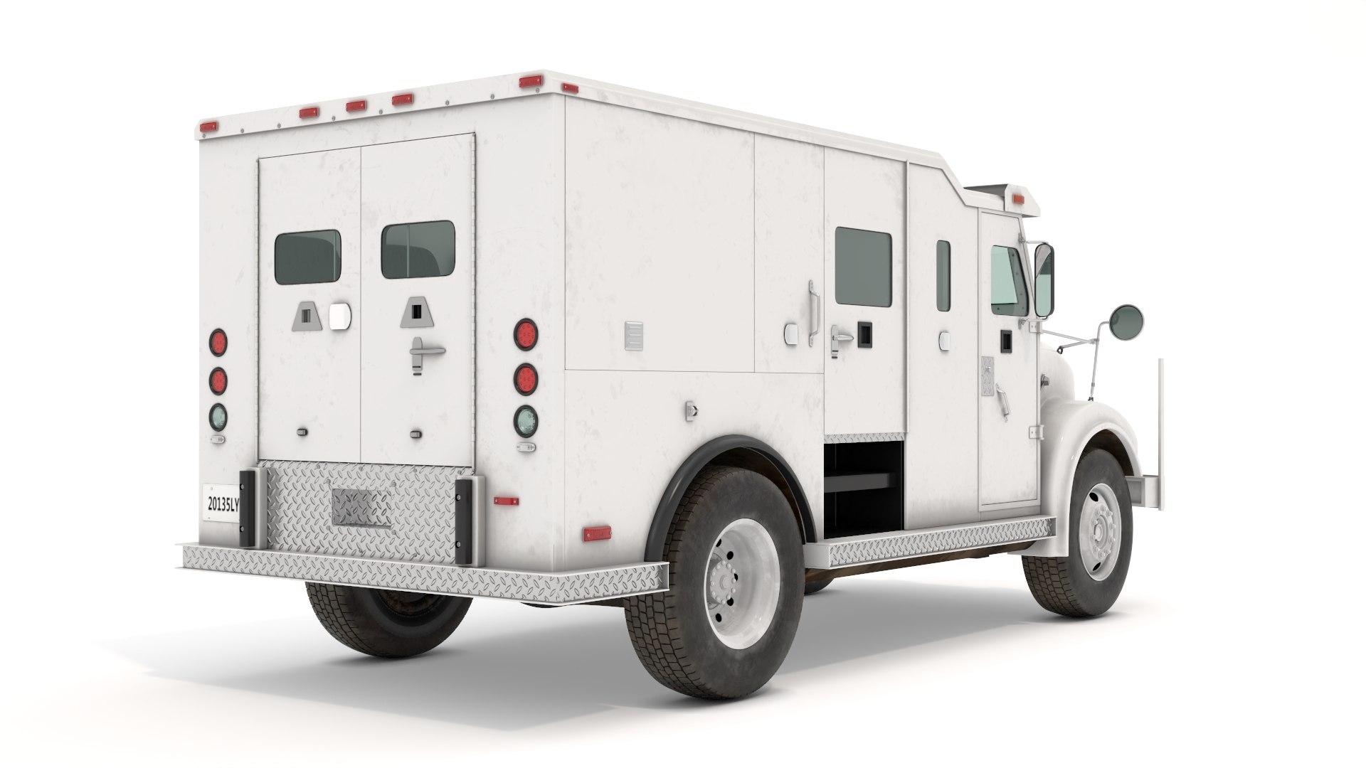 Armored Security Vehicle Model - TurboSquid 2384710