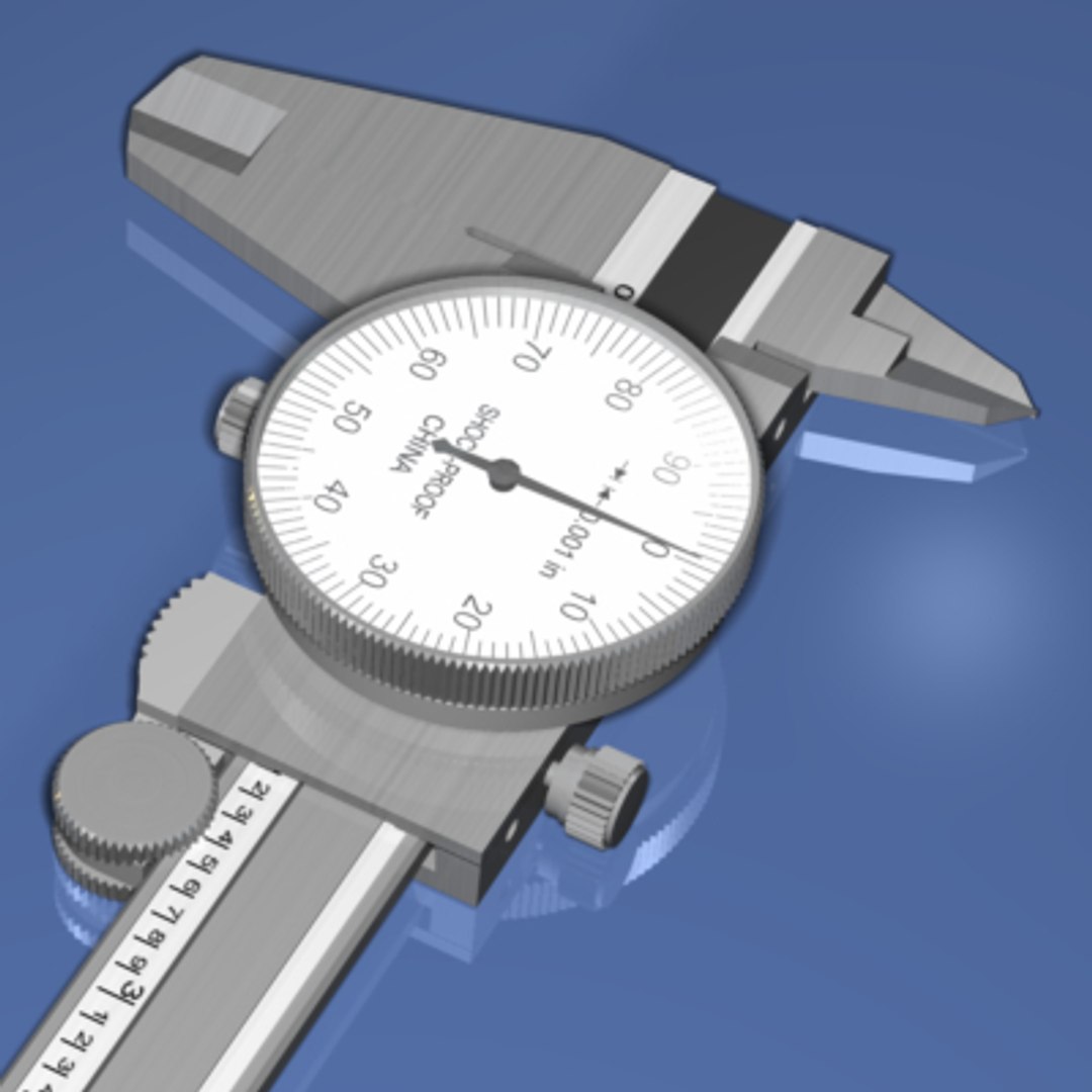 Dial Caliper 3ds