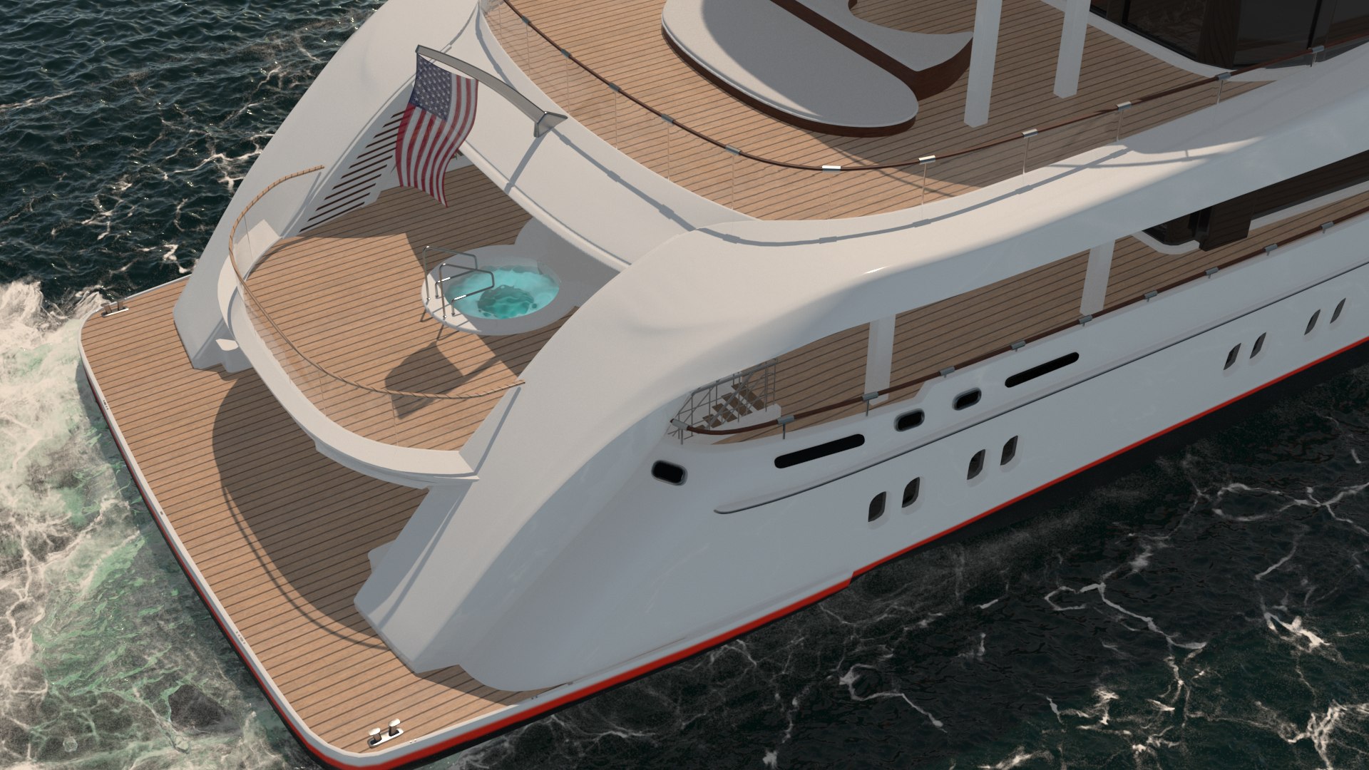3D Marisa Superyacht Dynamic Simulation - TurboSquid 1993331