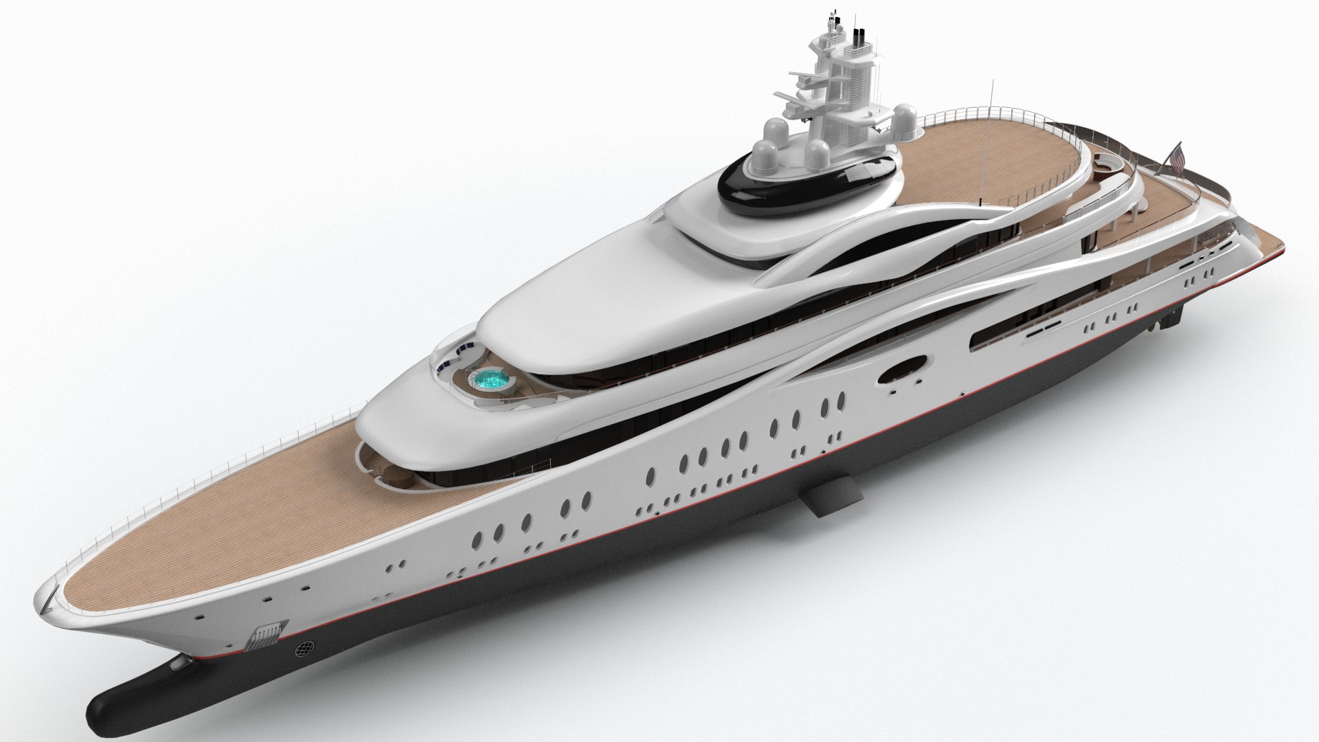 3D Marisa Superyacht Dynamic Simulation - TurboSquid 1993331