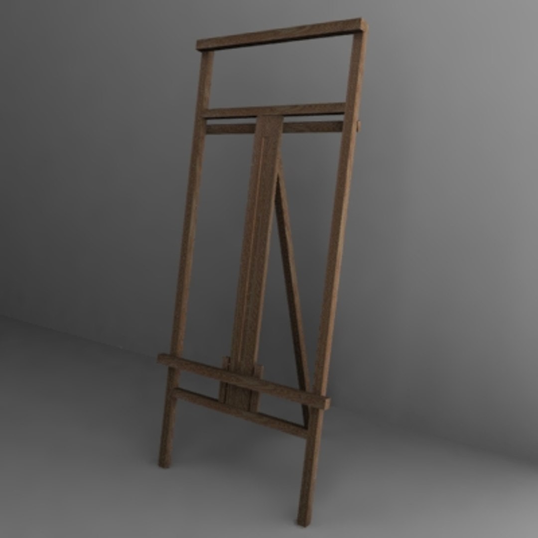 Painting Stand 3d 3ds