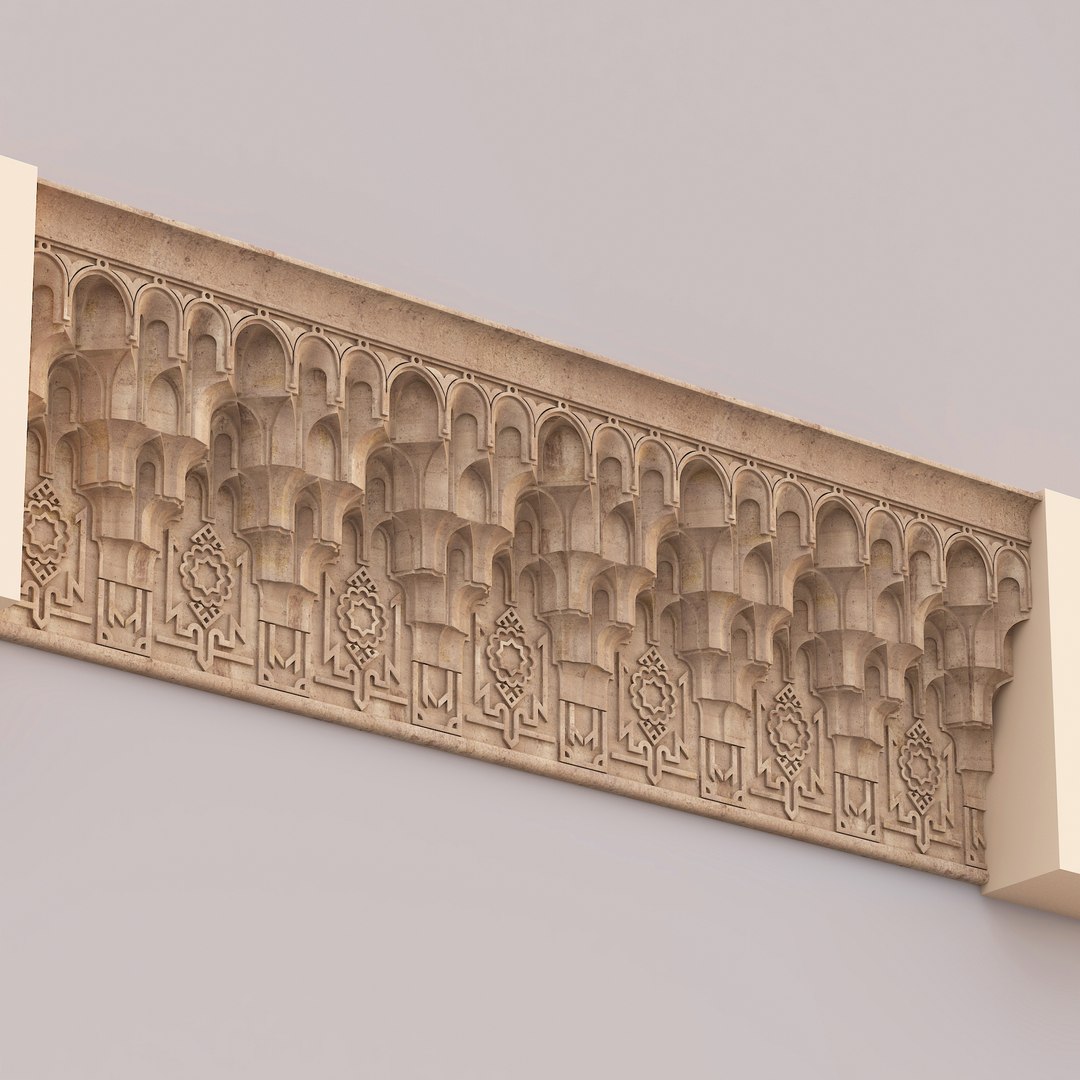 Islamic Muqarnas Set - Vol 7 - 3 Models 3D - TurboSquid 2522211