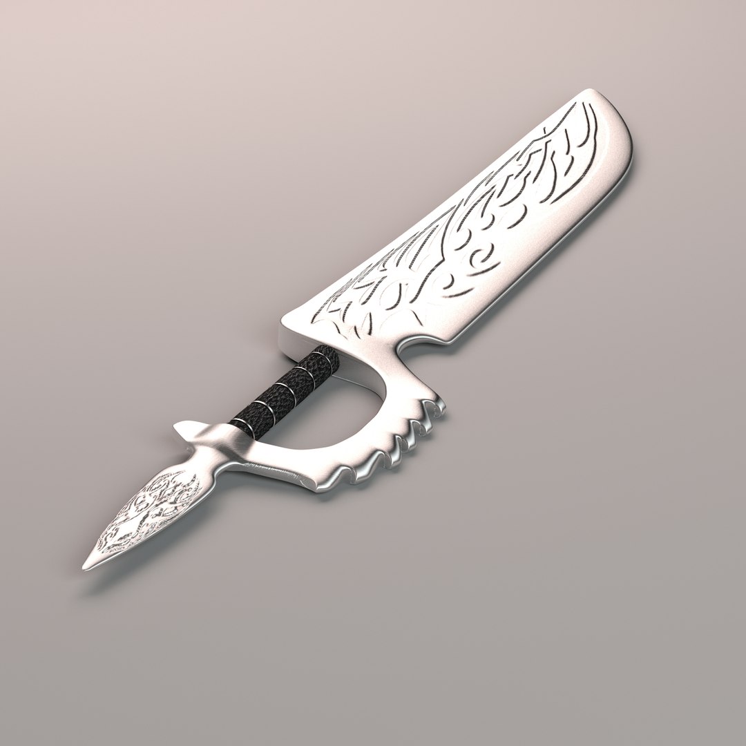 Sword Graceful Butcher 3d Max