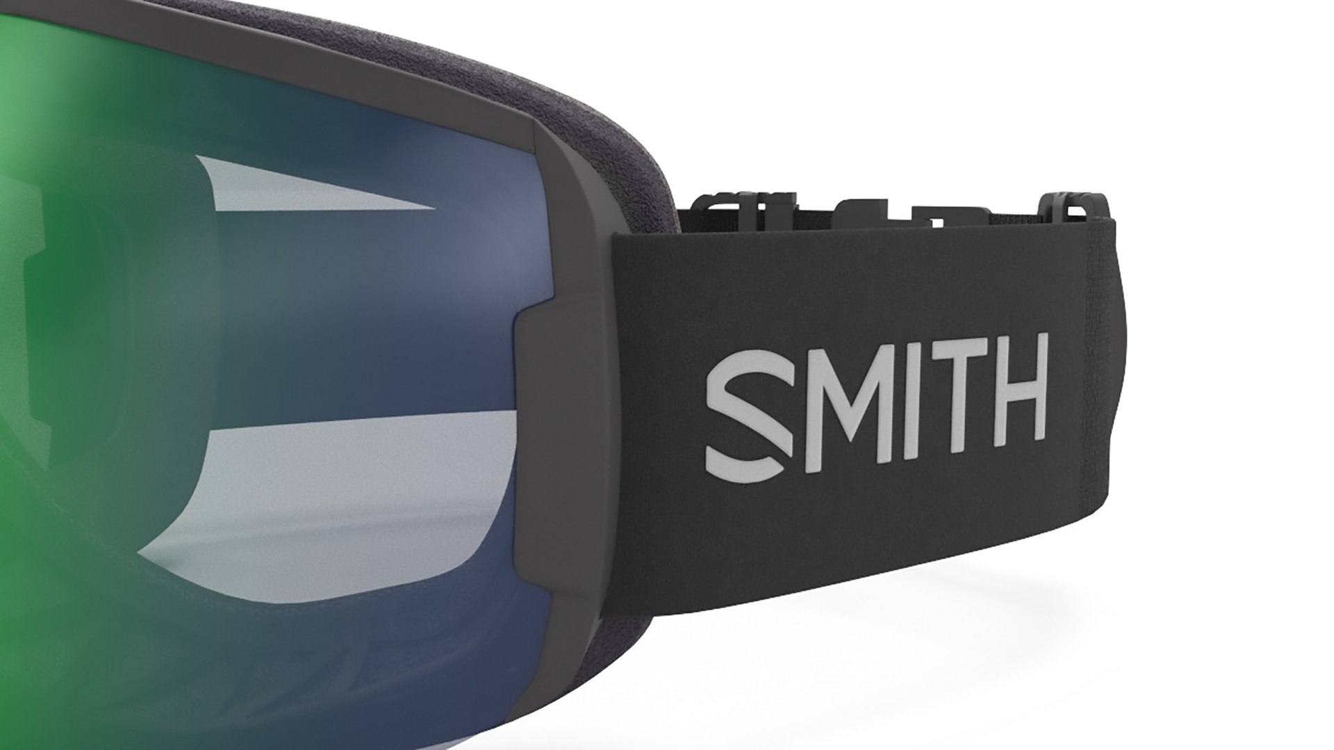 3D Smith ChromaPop Everyday Green Ski Goggle - TurboSquid 2271771