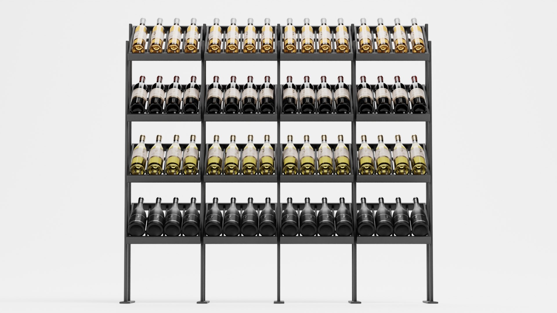 Wines On Rack 05 3D Model - TurboSquid 2012854