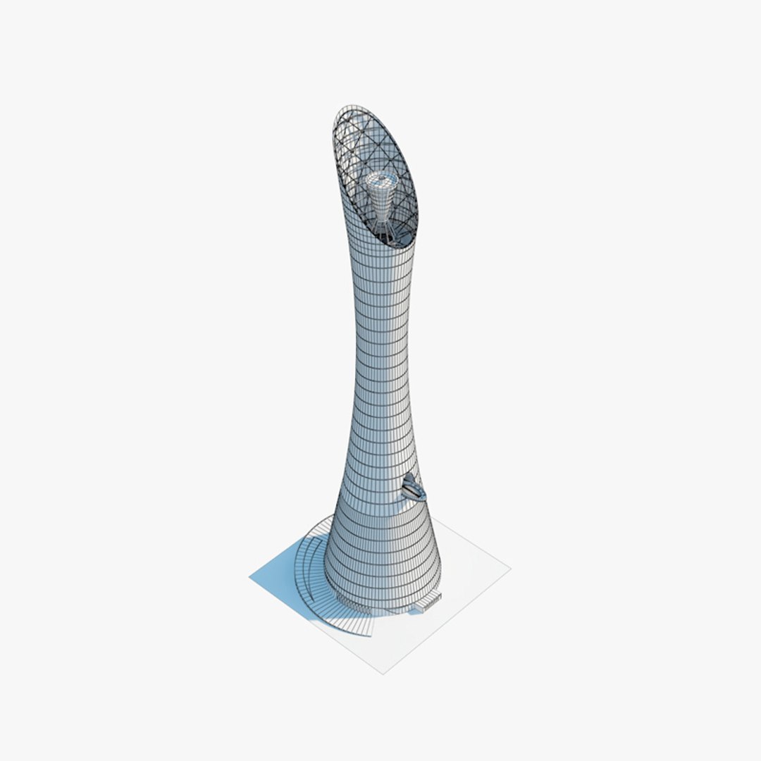 3D Model Aspire Tower - TurboSquid 1954842