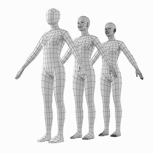 3D Proportions Models | TurboSquid
