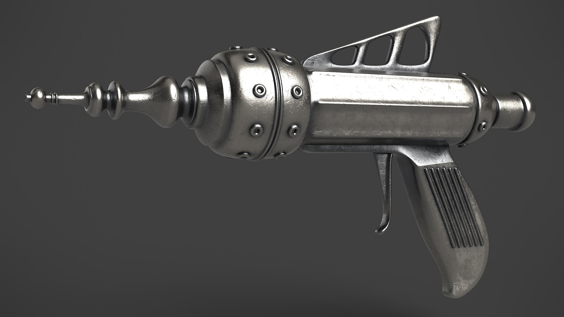 3D Fantasy Gun 16 model - TurboSquid 1933777