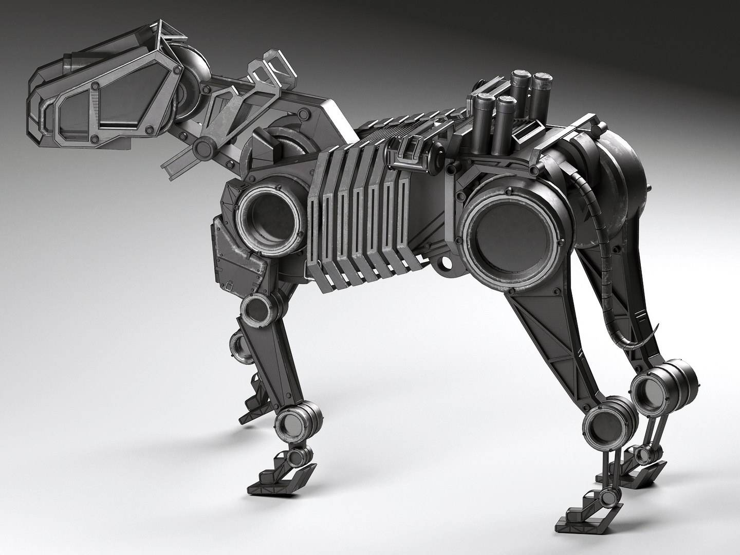 3D Robot Dog Bot Model - TurboSquid 1423224