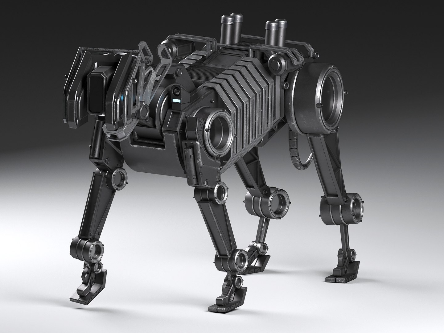 3D Robot Dog Bot Model - TurboSquid 1423224