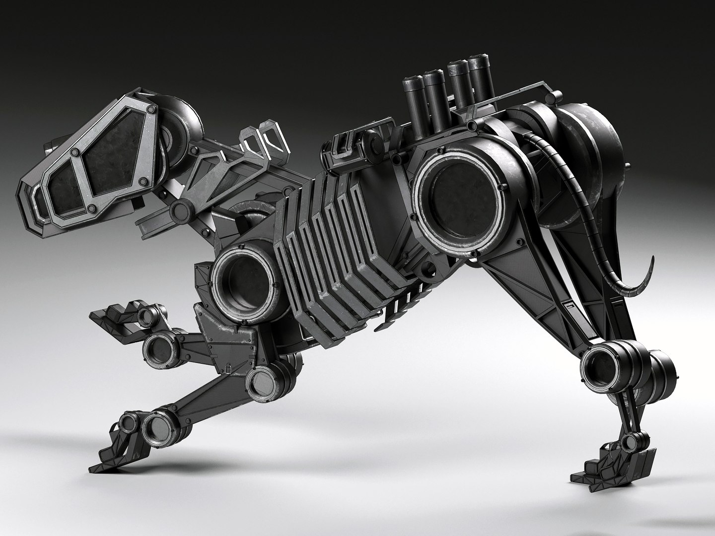 3D Robot Dog Bot Model - TurboSquid 1423224