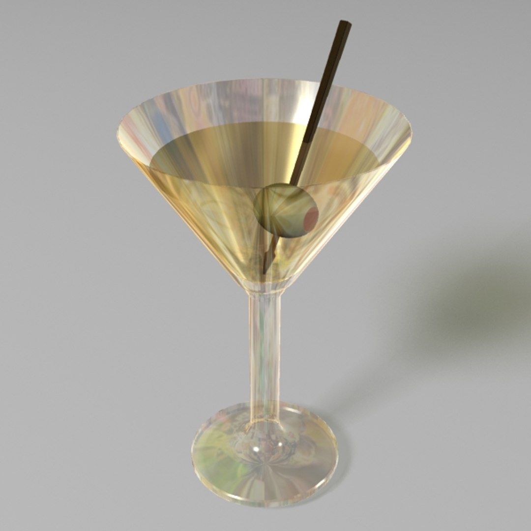 martini 3d model