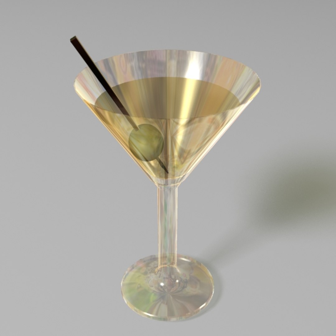martini 3d model