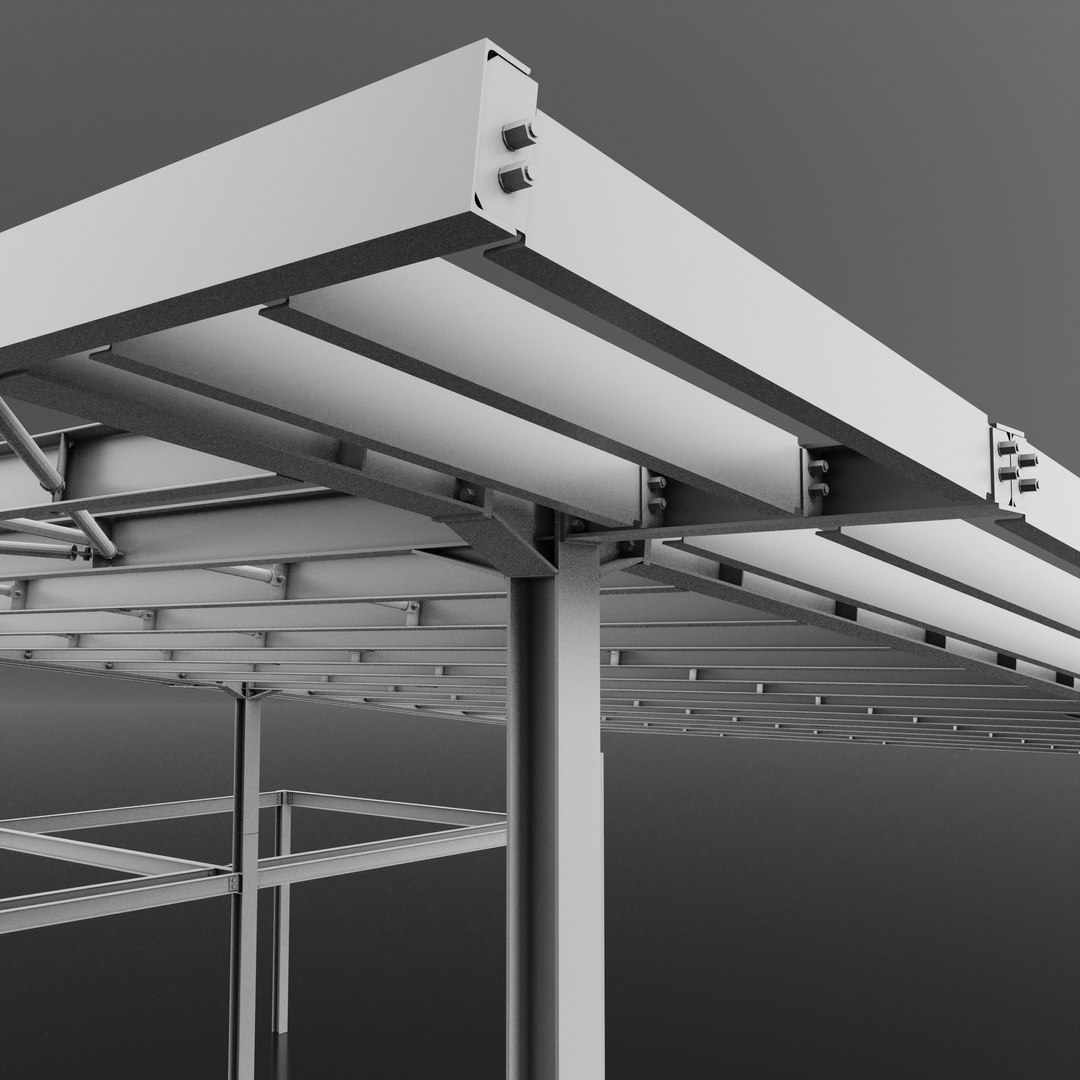 Canopy 3D Model - TurboSquid 2239454