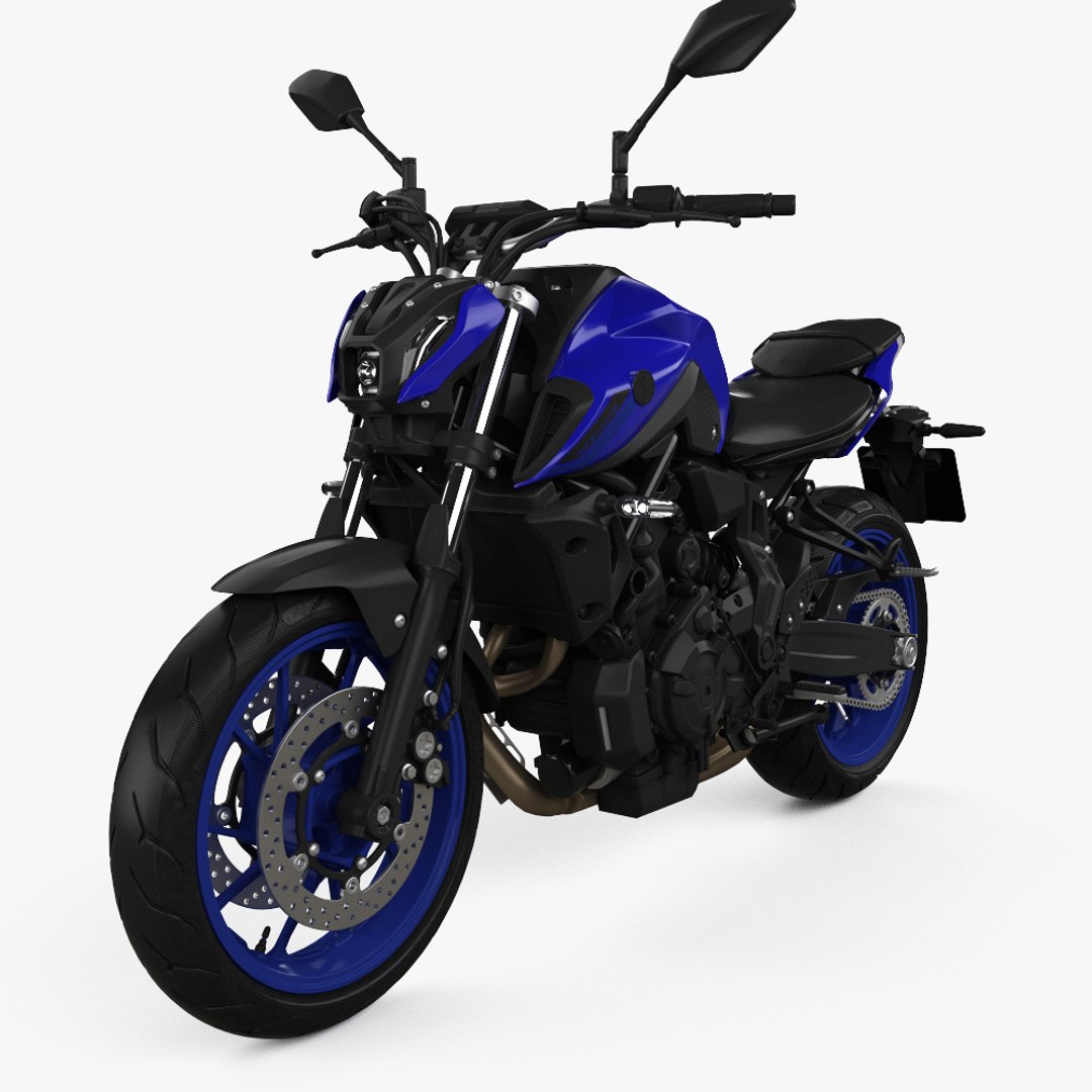 Yamaha MT-07 2022 3D-Modell - TurboSquid 2116464