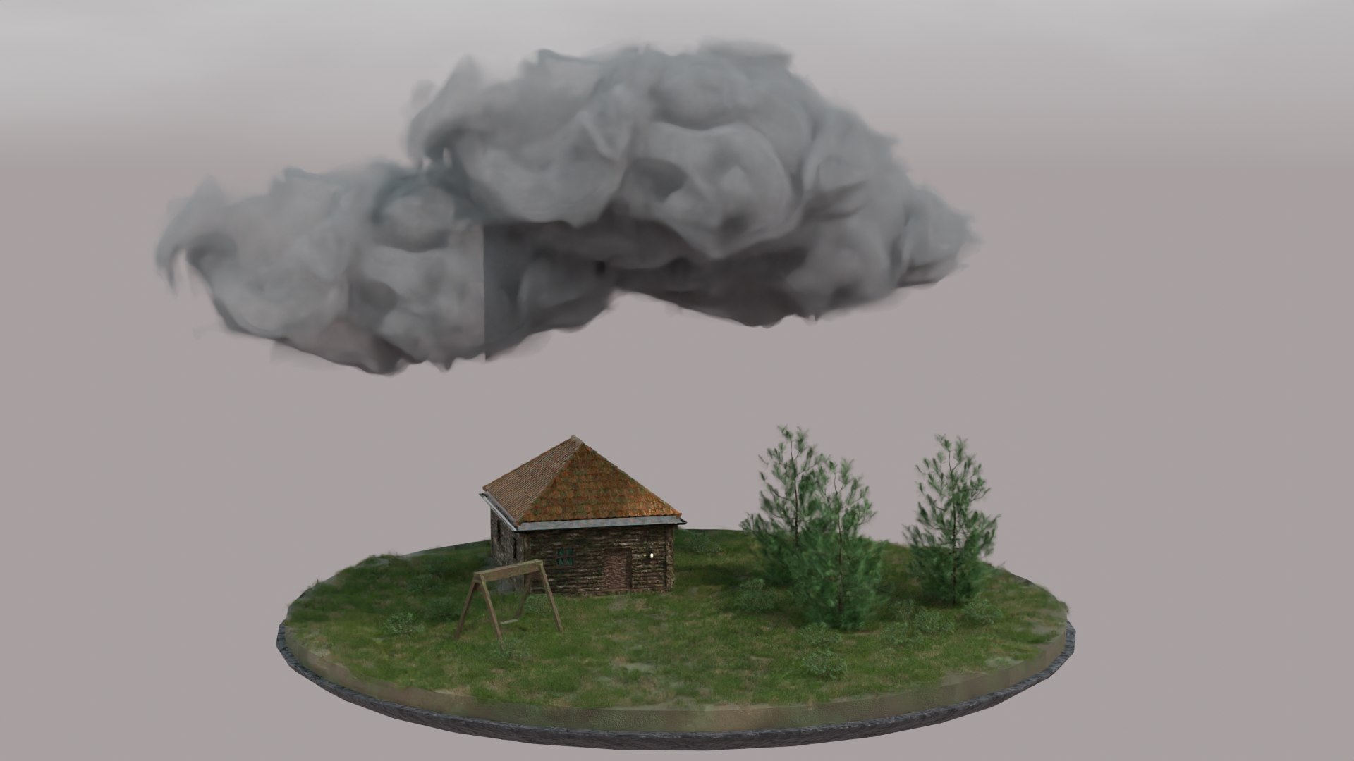 Realistic Treehouse 3D Model - TurboSquid 2098711