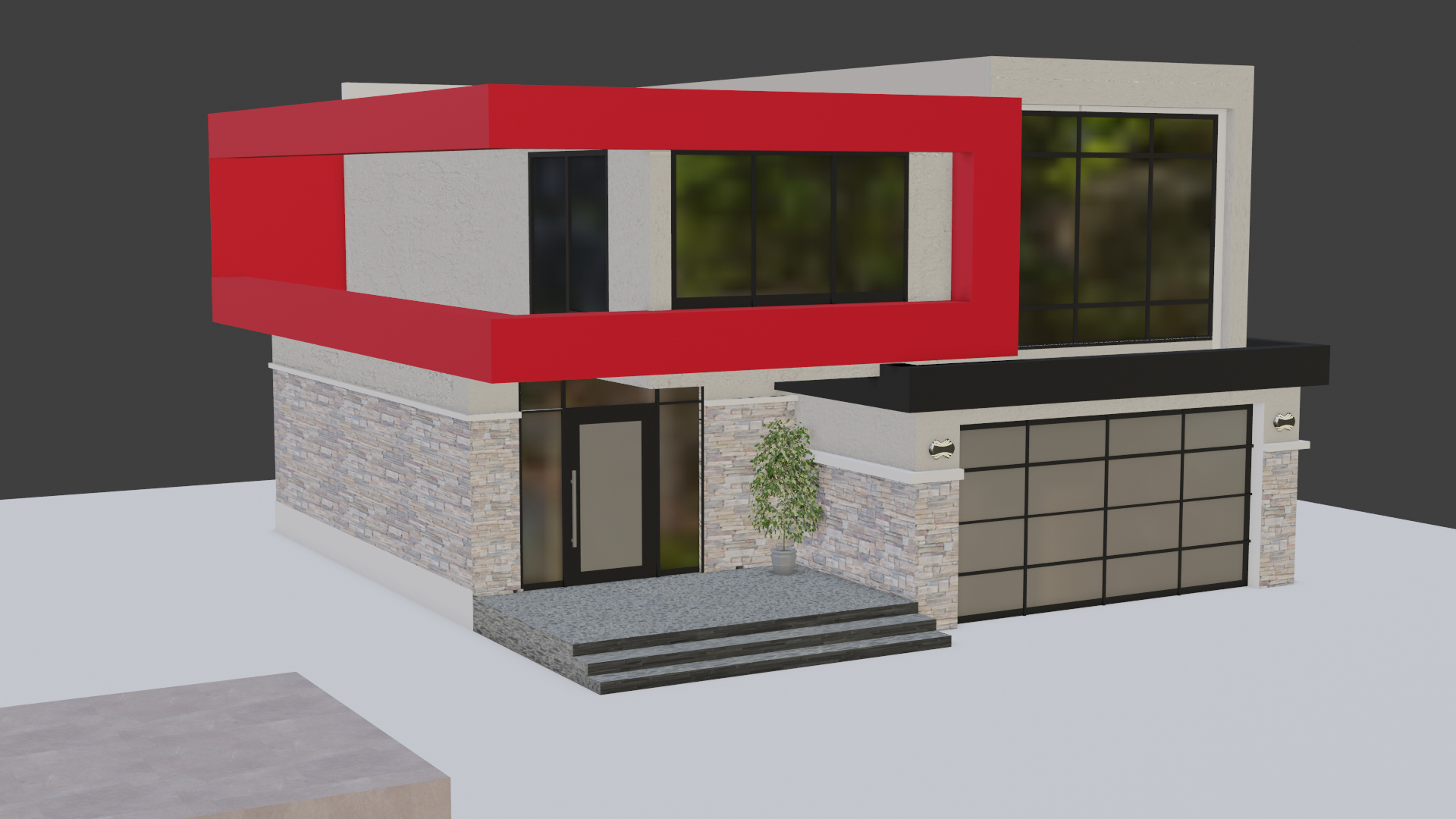 House structure architecture 3D - TurboSquid 1671066