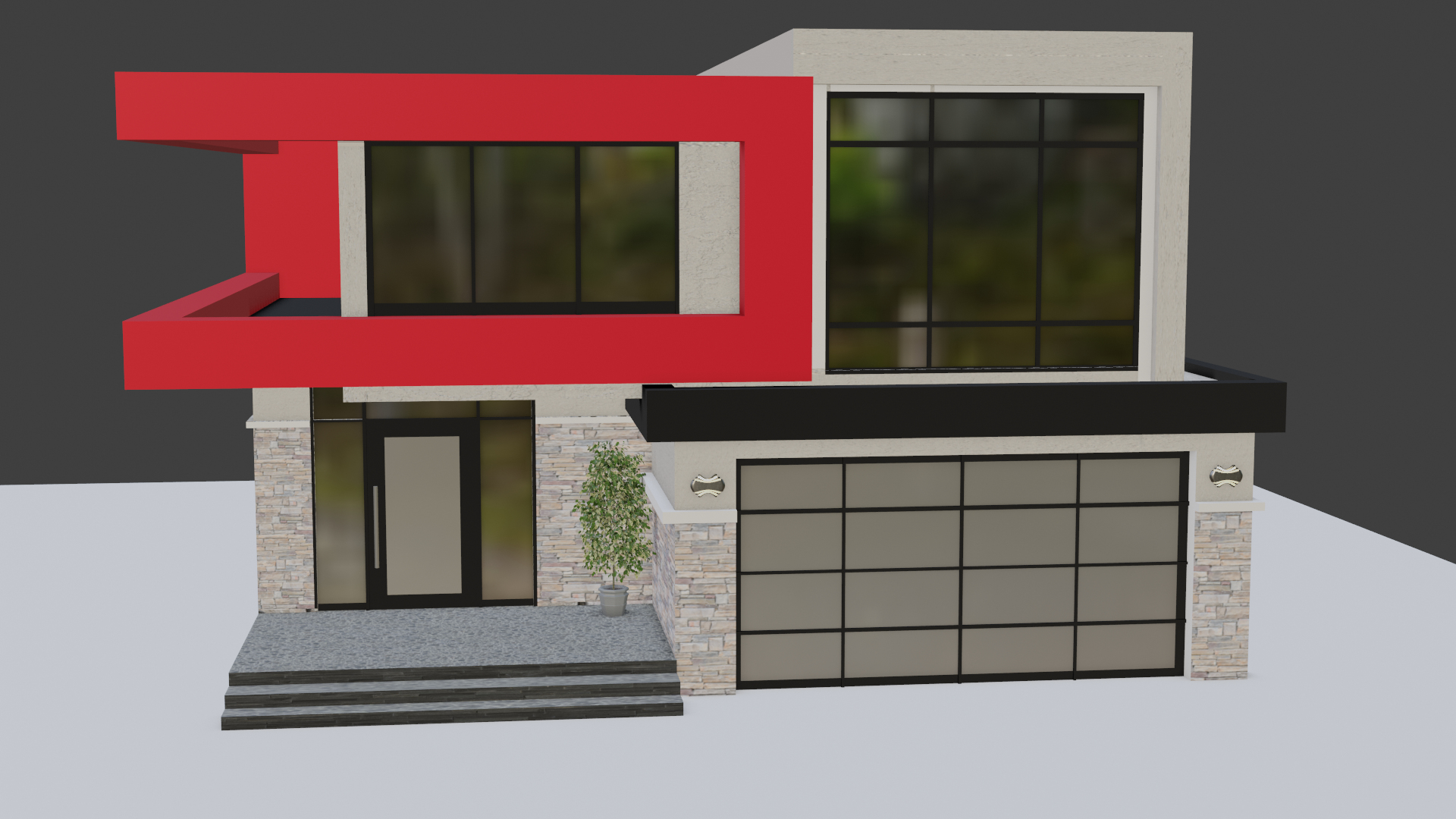 House structure architecture 3D - TurboSquid 1671066