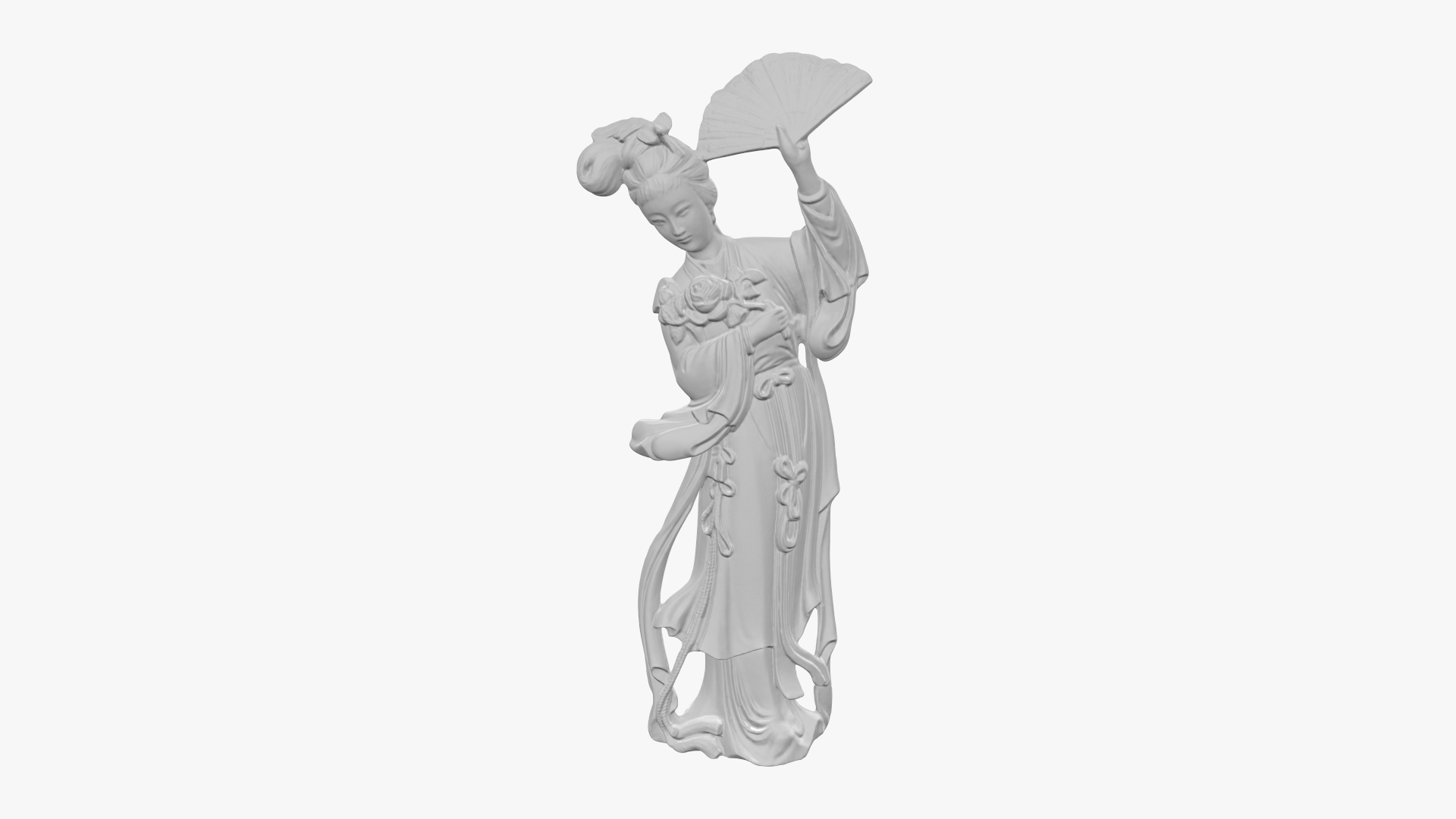 Geisha Girl 3D model - TurboSquid 2119364