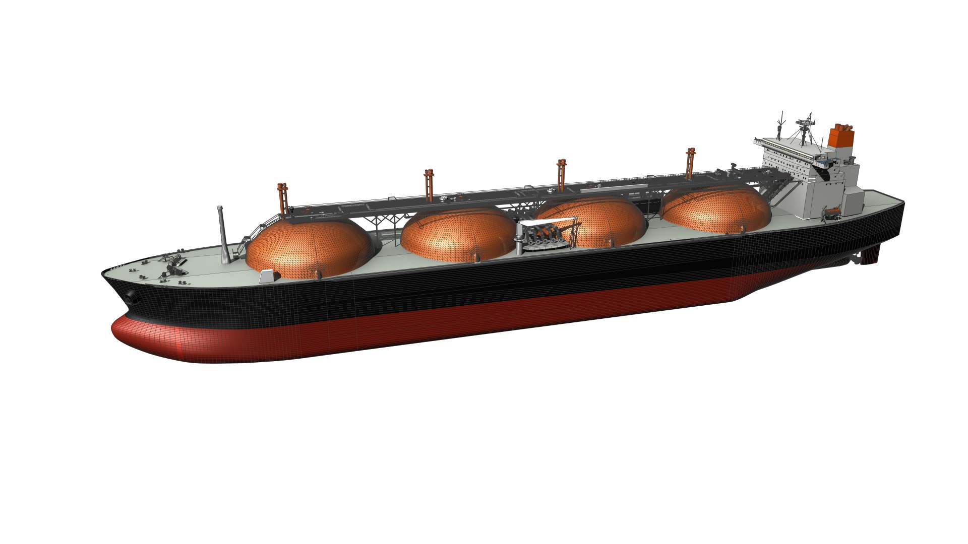 Lng carriers 3D model - TurboSquid 1251723
