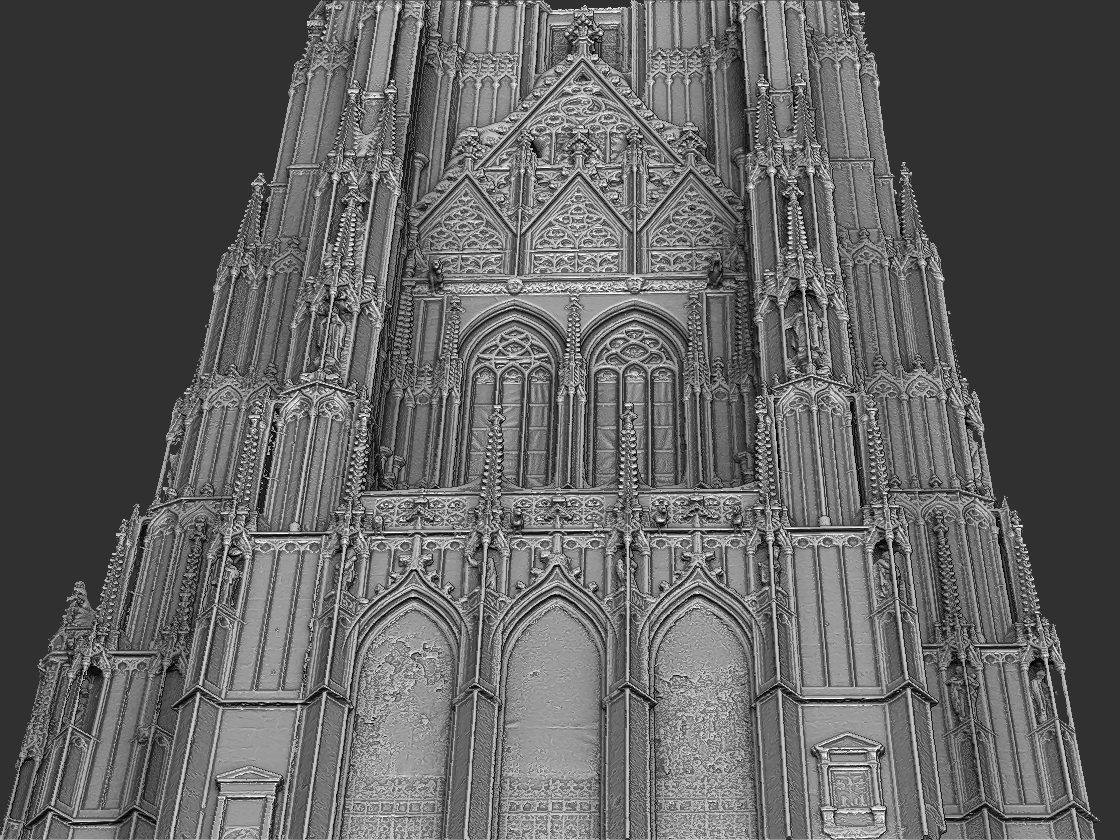 Gothic architecture cathedral packed 3D model - TurboSquid 1278389