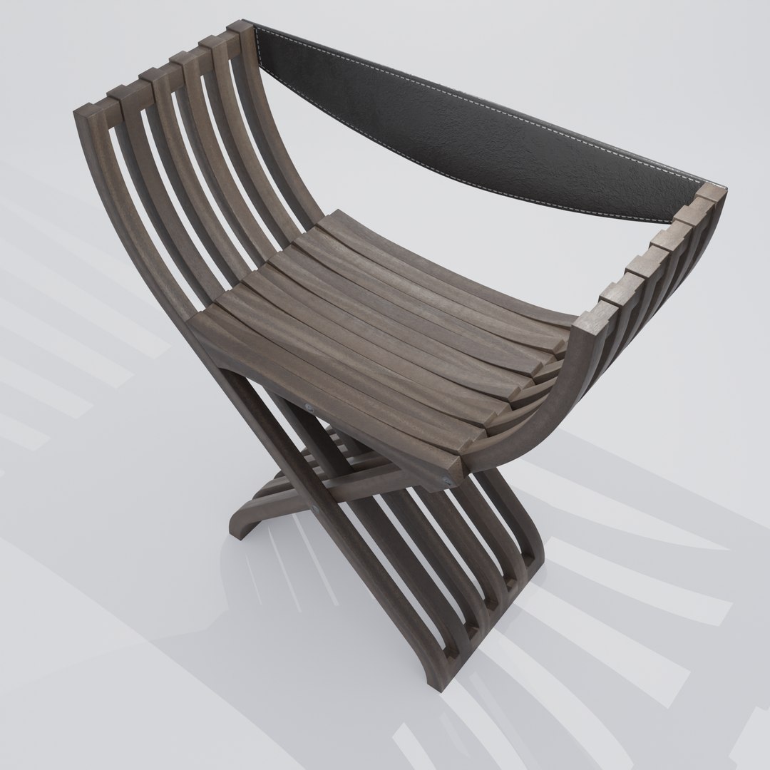 Curule Chair 3D - TurboSquid 2120623
